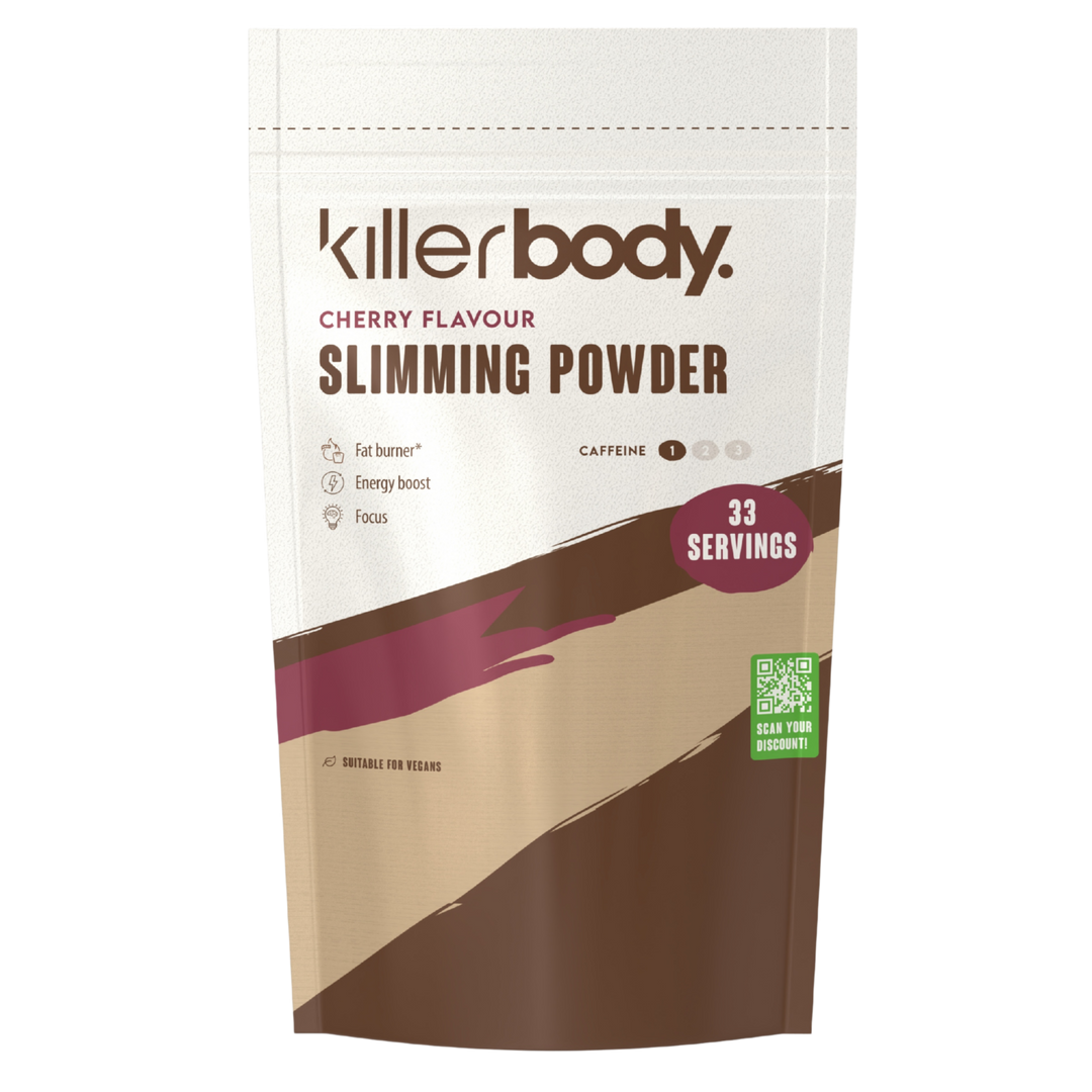 Slimming Powder Cherry: pre workout or fat burner - Killerbody